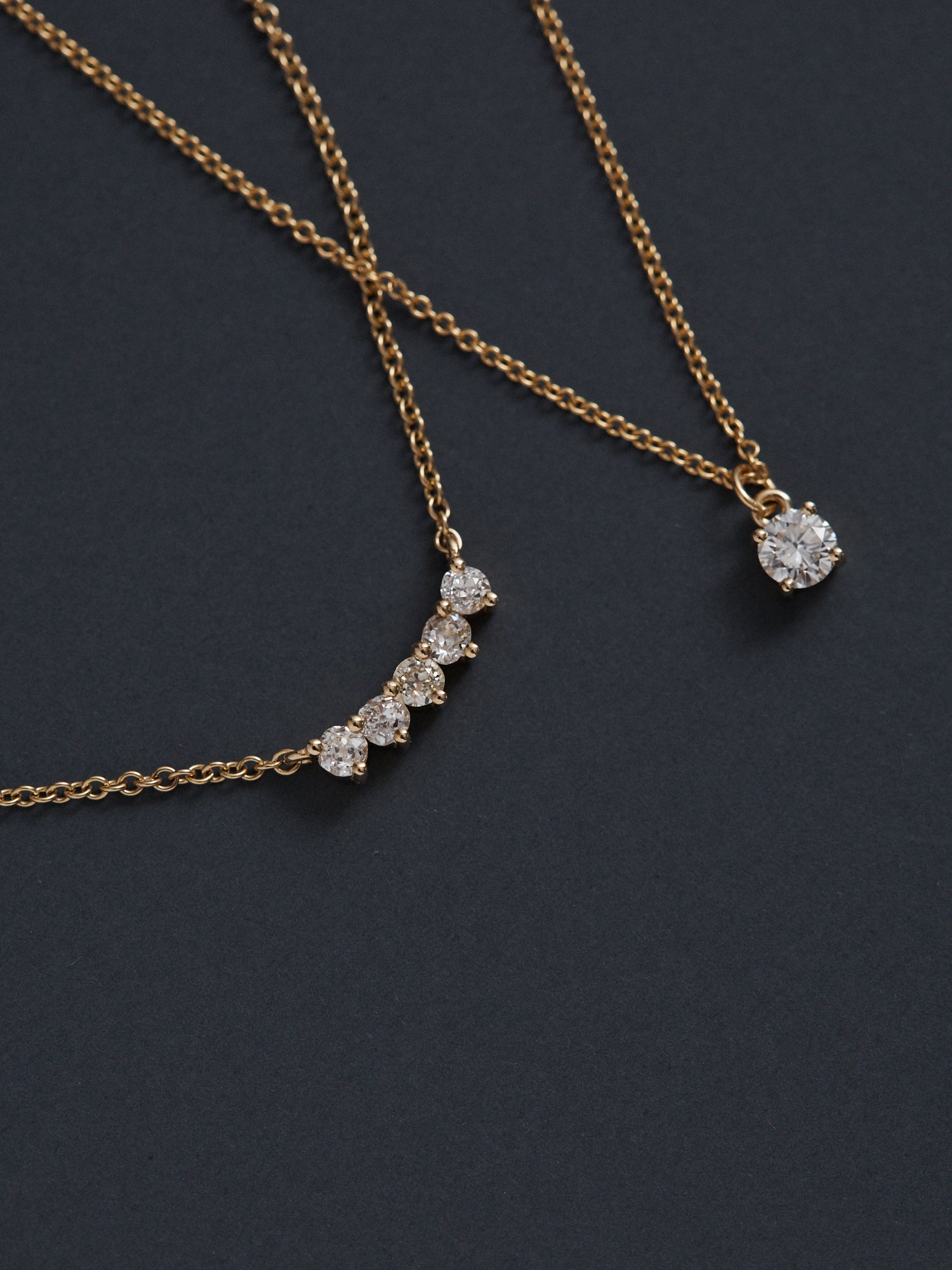 Heirloom diamond chain set